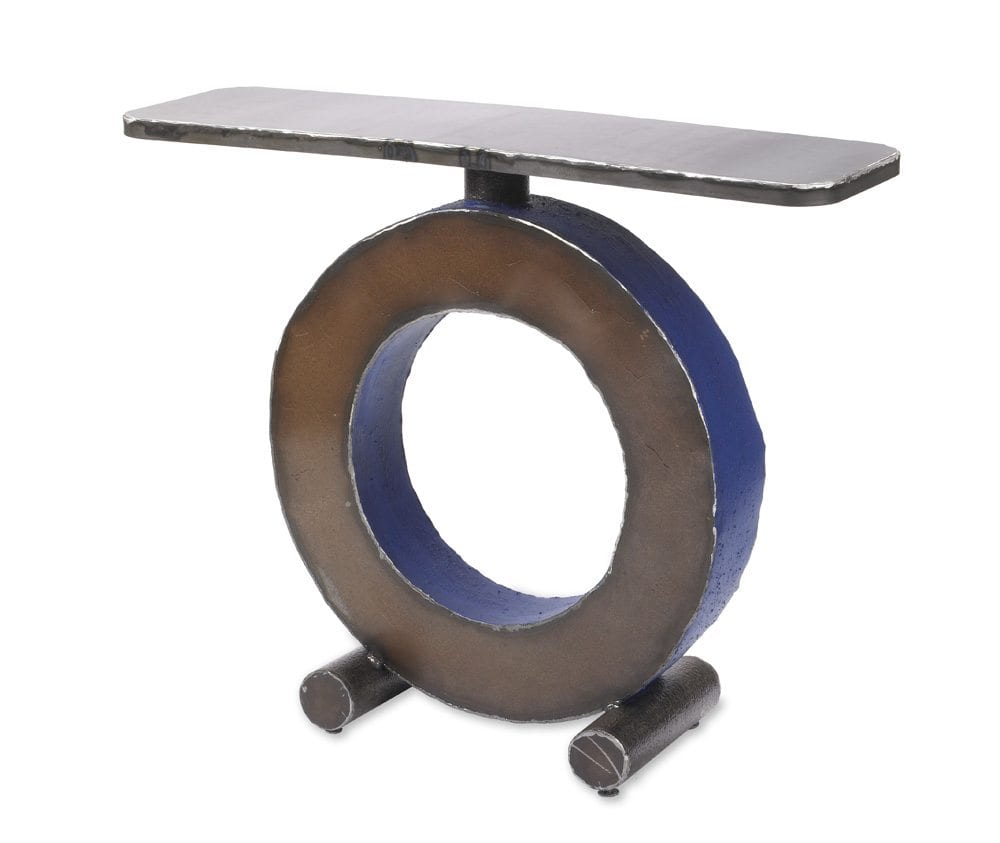 Big O Console Rust Blue Gatski Metal Big O Console Rust Blue Gatski Metal