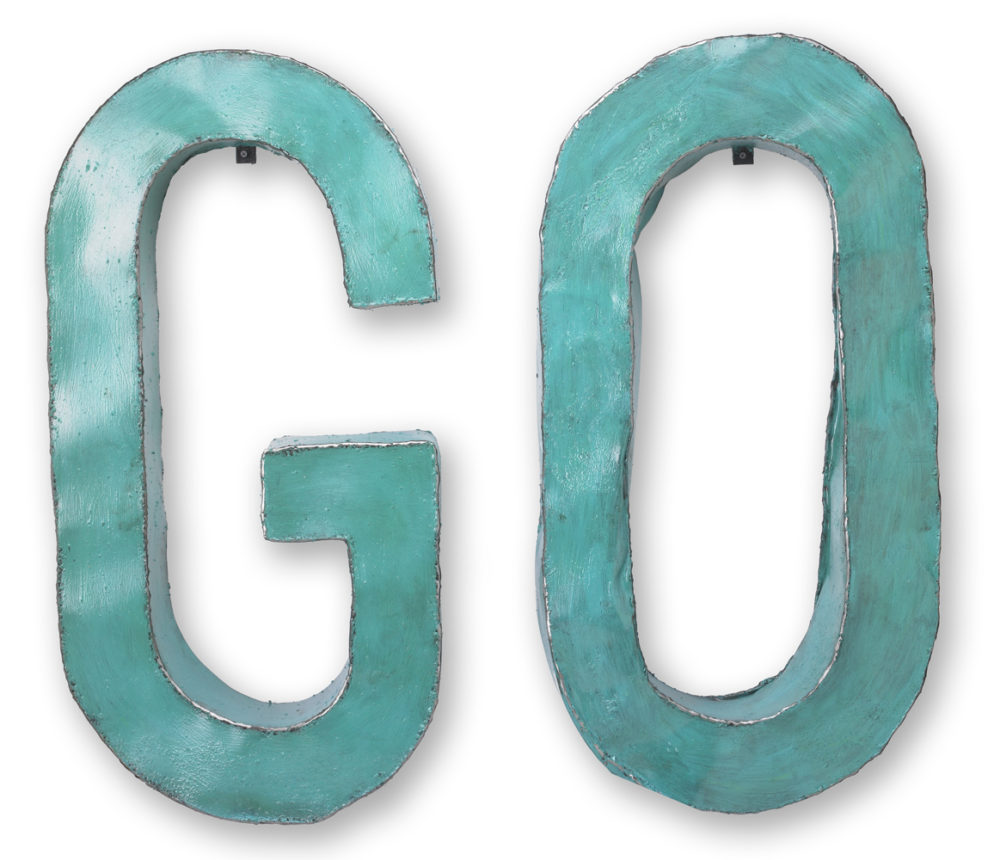 Jumbo Metal Letters – Gatski Metal