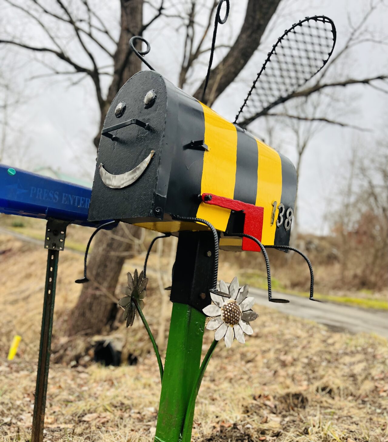 Custom Large Metal Mailbox – Gatski Metal