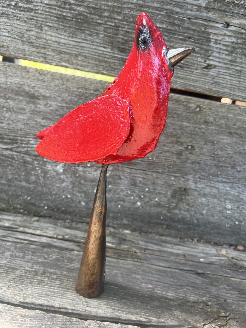 Cardinal Tree Topper – Gatski Metal